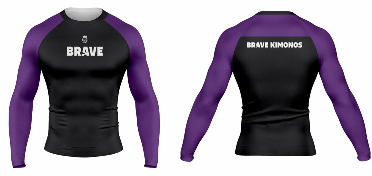 Brave Competition Ranked Competition Rashguard - Long Sleeve – Brave ...